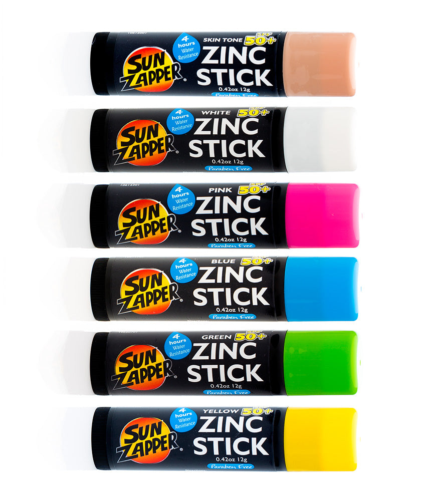 Sun Zapper Zinc Sticks | SPF50+ Zinc Sunscreen for face – Sun Zapper ...
